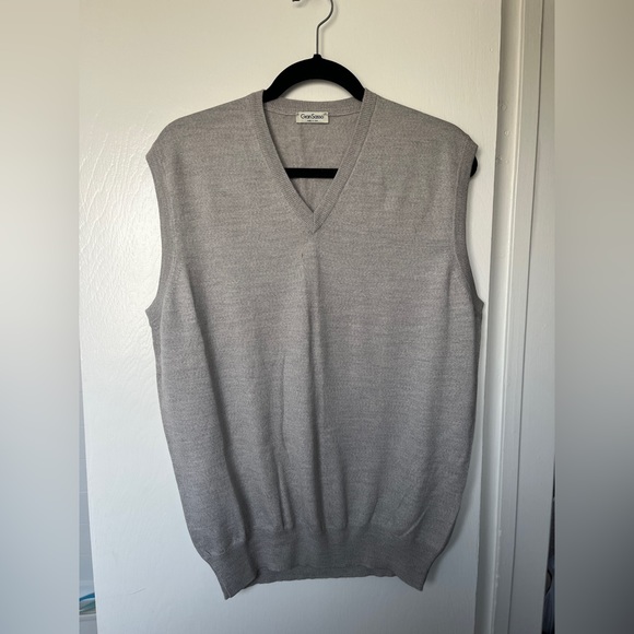 Gran Sasso | Sweaters | Gran Sasso Wool Grey Sweater Vest Made In Italy ...